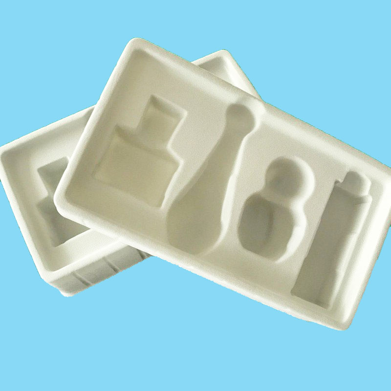 Custom Plastic Flocking Box Insert Tray Packaging for Cosmetics