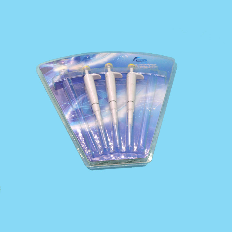 PET Medical Pipettors Clamshell Blister Pack